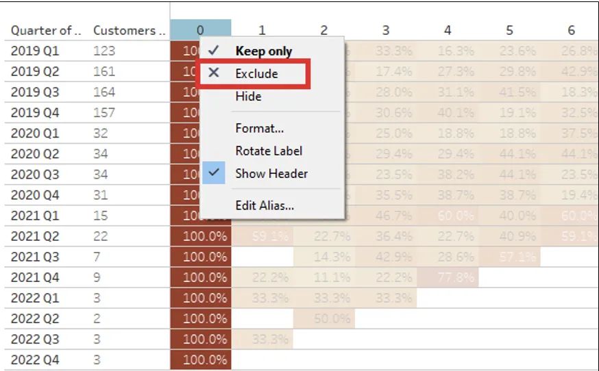 Cohort Analysis Explained: Tableau - Billigence